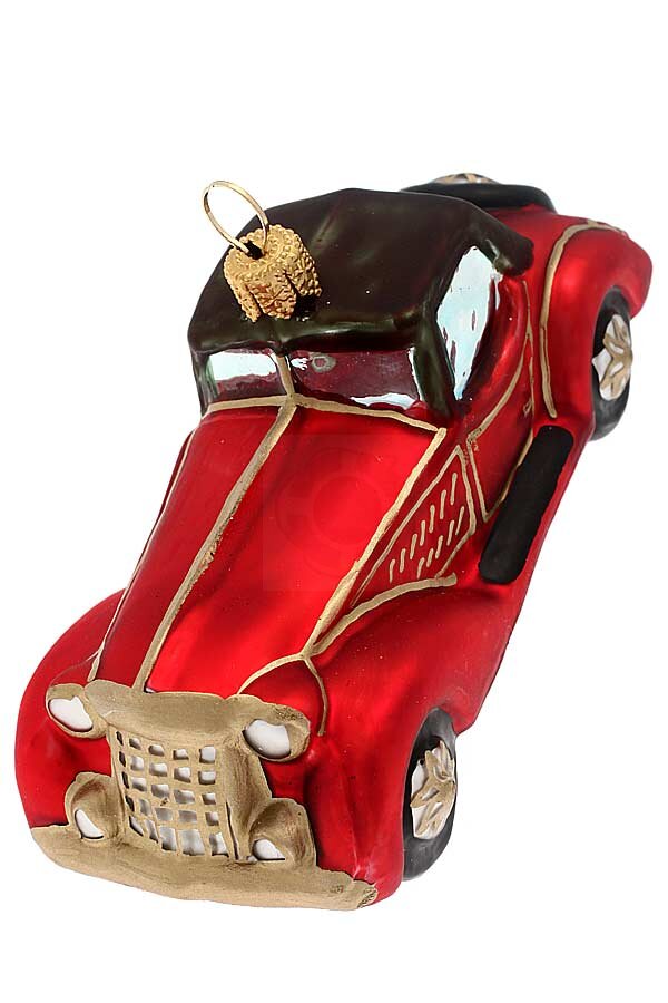 Christbaumschmuck Oldtimer rot - Christbaumfiguren, 27,90